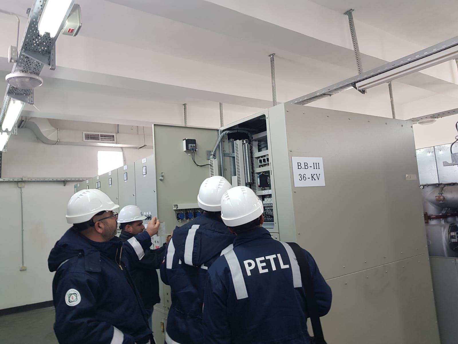 زيارة ميدانية لمحطة رام الله لتحويل الكهرباء-Palestinian Electricity Transmission Ltd